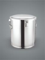 China Stainless Steel Milk Bucket 15L to 68L Capacity for Dairy Farm Use - CD Series for sale