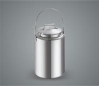 China 304 Stainless Steel Sealing Milk Can - Custom Capacity Industrial Transport Container for Dairy & Beverage Storage for sale