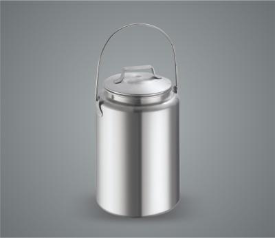 China 304 Stainless Steel Sealing Milk Can - Custom Capacity Industrial Transport Container for Dairy & Beverage Storage for sale