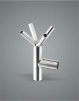 China Stainless Steel CIP Tee Milk Machine Spare Parts Custom Size 1 Year Warranty for sale