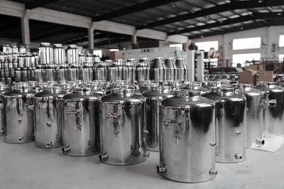 China Customizable 3 KG Stainless Steel Mixing Vat and Storage Tank for Food & Beverage Applications for sale