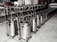 China 300L Trolley Type Stainless Steel Vat Pail - Food Grade Milk Storage Tank with Custom Dimensions for sale
