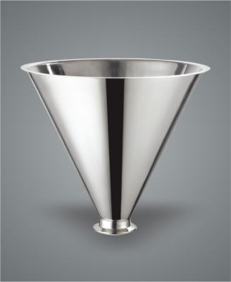 China SUS 304 Stainless Steel Feed Hopper 5L-300L Capacity with 1.2mm/1.5mm Thickness for Packaging Machinery for sale