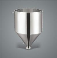 China 35L Double Deck Stainless Steel Hopper Tank for Milk Holding - Vertical Food Grade Design for sale