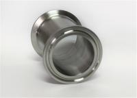 China 304 Stainless Steel Concentric Reducer Pipe Fitting with 3A Sanitary Standard and Tri-Clamp Connection for sale