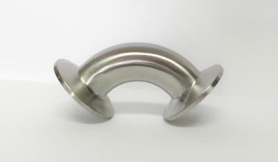China ODM 304 Stainless Steel Tri-Clamp 90 Degree Elbow Fittings - 45/90/180° Options with 3A/DIN/ISO Standards for sale