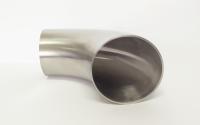 China SS304 Stainless Steel 90 Degree Short Elbow Fitting 16-51mm OD 0.3-0.75mm Thickness Casting Technology for sale