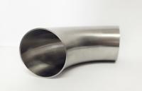 China SS304 Stainless Steel 90 Degree Short Elbow Fitting 16-51mm OD 0.3-0.75mm Thickness Casting Technology for sale