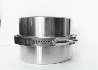 China 304 Stainless Steel Tri-Clamp Pipe Fittings with Internal Clamp 3A Certified 30-300 Mesh Screen for sale