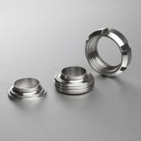 China 304 Stainless Steel Sanitary SMS Union Pipe Fittings Customizable CNC Machined 1 to 4 inch for sale