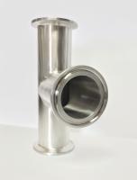 China Sanitary Tri Clamp Tee Stainless Steel 1-6 Inch 304/316L for Food Dairy Brewery for sale