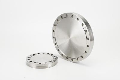 China CF16B Ultra High Vacuum Conflate Blank Flange with 0.1mm Tolerance and Nonrotatable Design for Semiconductor and Aerospace Applications for sale