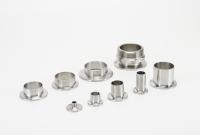 China Stainless Steel 25 ISO-KF Vacuum Fittings with Welded Flange Joint and Clamps for High Vacuum Systems for sale