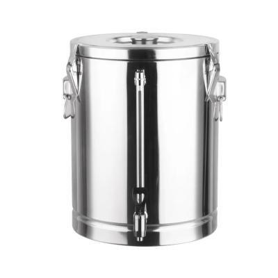 China Stainless Steel Milking Machine Bucket with Thermal Insulation - 20L to 98L Capacity Options, 6KG Weight for sale