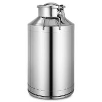 China 50L Stainless Steel Milk Container with 350mm Diameter and 1.2mm Thickness for Dairy Storage for sale