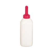 China 2L Calf Feeding Bottle Food Grade PE Material White Farm Livestock Nursing Bottle HL-MP52 for sale