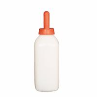 China 2L Calf Feeding Bottle Food Grade PE Material White Farm Livestock Nursing Bottle HL-MP52 for sale