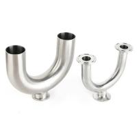 China Sanitary U-Type Clamped Tee Fittings - 1/2