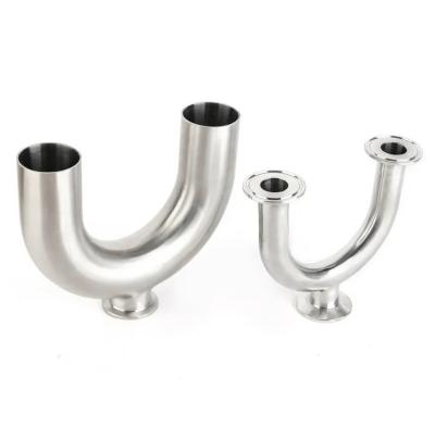 China Sanitary U-Type Clamped Tee Fittings - 1/2