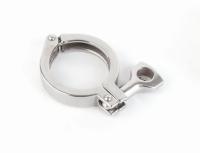 China Heavy Duty Stainless Steel Pipe Clamps Middle Type Single Pin Sanitary 1-4 Inch 30-300 Mesh for sale