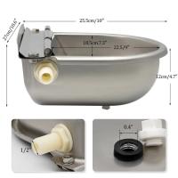 China Stainless Steel Milk Machine Spare Parts Cow Automatic Drinker Float for sale