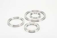 China Stainless Steel KF40 ISO 100 Vacuum Flange Fittings - Forged Equal Round Head Groove Connection for sale