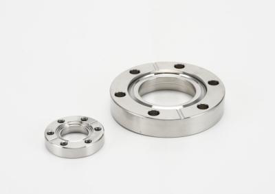 China Rotatable ISO KF Flange Fittings - Stainless Steel Bored High Vacuum Flange CR35 to CR350 with 6 Mounting Holes for sale