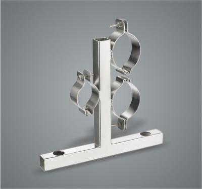 China Stainless Steel Bracket Clamp Connection Mirror Polish 1 Year Warranty OEM ODM for sale