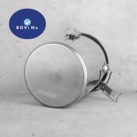 China Sealed Stainless Steel Soup Pot Milk Container 11.5L-169L Capacity With Clamps Food Grade 304/316 for sale