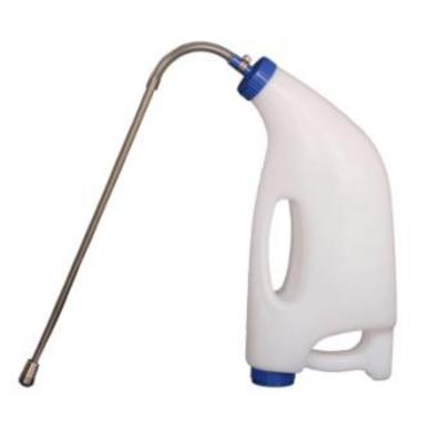 China HL-MP54A Calf Drench Bottle 3L 4L Capacity with PE Bottle and Stainless Steel Tube for sale