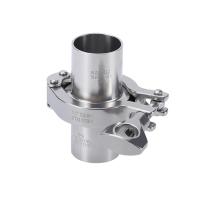 China SS316L 1.5 Inch BPE Tri Clamp Ferrule Pipe Fitting Quick Installation Polished for sale