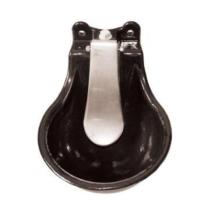 China Cast Iron Livestock Water Bowl 1.8L for Cow Horse Heavy Duty Drinking Bowl for sale