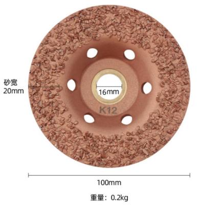 China Industrial Grinding Plate HL-Q7DMP High Hardness Durable Material for Hoof Grinding for sale
