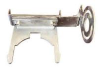 China Stainless Steel Milk Meter Bracket HL-G20B for Milking Machine Spare Parts for sale