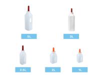 China HL-MP55 Calf Drench Bottle 4L Capacity with PE Construction for Livestock Treatment for sale