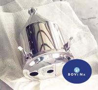 China Stainless Steel Hopper Lid Cover Semi-Automatic Filling Machine 220V 4000BPH for 5L-1000L Containers for sale