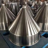 China Custom 50L Stainless Steel Conical Hopper with Tri Clamp 63.5mm for sale