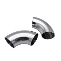 China 304 Stainless Steel 90 Degree Elbow Sanitary Welded Pipe Fitting 1/2-20 Inch DN15-DN1200 for sale
