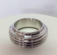 China 1 1/2 Inch Weld On Male Thread Ferrule 54531 Food Grade Stainless Steel for sale