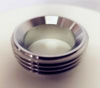 China 1 1/2 Inch Weld On Male Thread Ferrule 54531 Food Grade Stainless Steel for sale