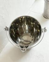 China 20L Stainless Steel Feed Bucket with Pulling Handle - 316L/304 Grade Milk Handling Pail for Pharmaceutical Use for sale