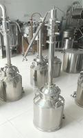 China 50L 304 Stainless Steel Alcohol Distillery Equipment 220V 5.5kW for Brandy Whisky Rum for sale