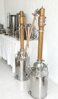 China 50L 304 Stainless Steel Alcohol Distillery Equipment 220V 5.5kW for Brandy Whisky Rum for sale