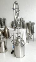 China 50L 100L 200L Electric Alcohol Distiller Machine 9kW 220V for Whisky Rum Spirits Production for sale