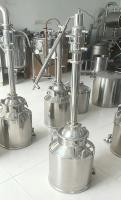 China 50L 100L 200L Electric Alcohol Distiller Machine 9kW 220V for Whisky Rum Spirits Production for sale