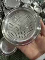 China Stainless Steel Hygienic Clamp-on Perforated Filter 304/316L Mirror-Polished GMP Compliant for sale