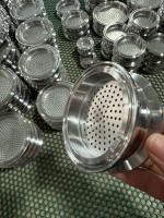 China Hygienic Clamp-on Perforated Filter 304 316L Stainless Steel 1 to 2 Inch for Food and Pharma for sale