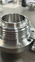 China Sanitary Clamp Butterfly Valve 304 316L Stainless Steel Mirror Polished Ra 0.8μm TC Connections for sale
