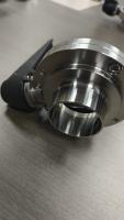 China Sanitary Clamp Butterfly Valve 304 316L Stainless Steel Mirror Polished Ra 0.8μm TC Connections for sale