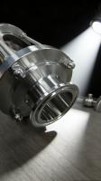 China Bovinx Hygienic Sight Glass Stainless Steel with Tempered Glass for Dairy Process Monitoring for sale
